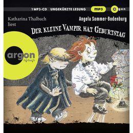 Der kleine Vampir hat Geburtstag,1 Audio-CD, 1 MP3 - Angela Sommer-Bodenburg (Hörbuch)