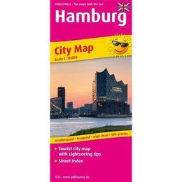 PublicPress City Map Hamburg, Karte (im Sinne von Landkarte)