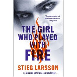 Quercus The Girl Who Played With Fire - Stieg Larsson, Kartoniert (TB)