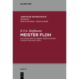 De Gruyter Meister Floh - E. T. A. Hoffmann, Thomas Vormbaum, Michael Niehaus, Gebunden