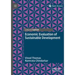 Springer Nature Economic Evaluation of Sustainable Development - Vinod Thomas, Namrata Chindarkar, Kartoniert (TB)
