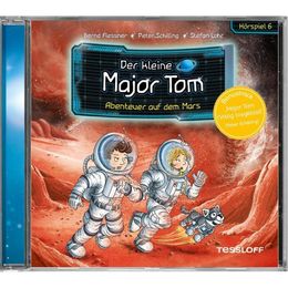 Der kleine Major Tom. Hörspiel 6. Abenteuer auf dem Mars,Audio-CD - Bernd Flessner, Peter Schilling (Hörbuch)