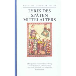 Deutsche Lyrik des späten Mittelalters, Leinen