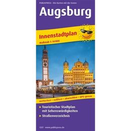 PublicPress Stadtplan Augsburg, Karte (im Sinne von Landkarte)