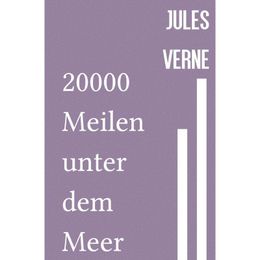20000 Meilen unter dem Meer - Jules Verne, Kartoniert (TB)