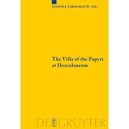 De Gruyter The Villa of the Papyri at Herculaneum, Kartoniert (TB)