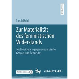 Springer Berlin Heidelberg Zur Materialität des feministischen Widerstands - Sarah Held, Kartoniert (TB)