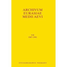 Archivum Eurasiae Medii Aevi VII 1987-1991, Kartoniert (TB)