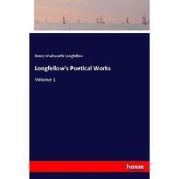 Hansebooks Longfellow's Poetical Works - Henry Wadsworth Longfellow, Kartoniert (TB)
