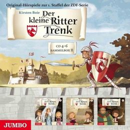 Der kleine Ritter Trenk - Sammelbox II - (CD 4-6).Folge.8-13,Audio-CD - Kirsten Boie (Hörbuch)