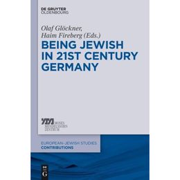 De Gruyter Being Jewish in 21st-Century Germany, Kartoniert (TB)