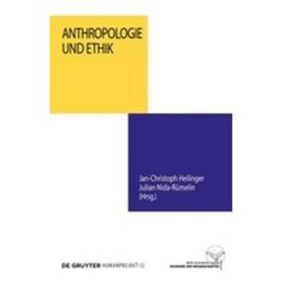 De Gruyter Anthropologie und Ethik, Kartoniert (TB)