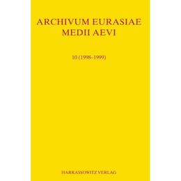 Archivum Eurasiae Medii Aevi 10 (1998-1999), Kartoniert (TB)
