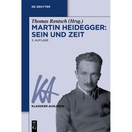 De Gruyter Martin Heidegger: Sein und Zeit, Kartoniert (TB)