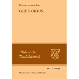 De Gruyter Gregorius - Hartmann von Aue, Kartoniert (TB)