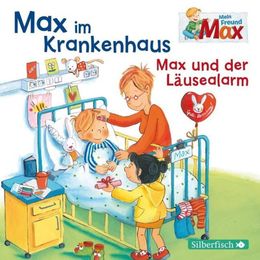 Silberfisch Mein Freund Max 8: Max im Krankenhaus / Max und der Läusealarm,1 Audio-CD - Christian Tielmann (Hörbuch)