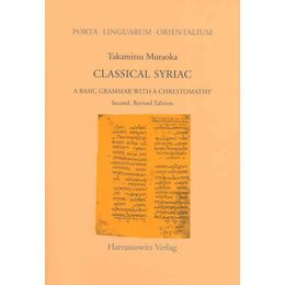 Classical Syriac - Takamitsu Muraoka, Kartoniert (TB)