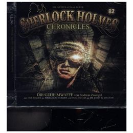 Sherlock Holmes Chronicles - Die Geheimwaffe.Tl.82,2 Audio-CD - Andreas Zwengel (Hörbuch)