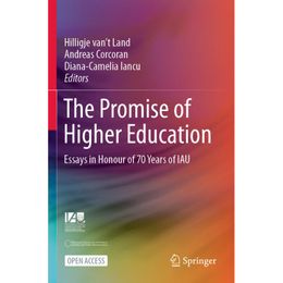 Springer The Promise of Higher Education, Kartoniert (TB)