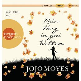 Mein Herz in zwei Welten,2 Audio-CD, 2 MP3 - Jojo Moyes (Hörbuch)