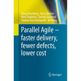 Springer Parallel Agile - faster delivery, fewer defects, lower cost - Doug Rosenberg, Barry Boehm, Matt Stephens, Charles Suscheck, Shobha Rani Dhalipathi, Bo Wang, Kartoniert (TB)