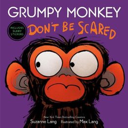 Penguin Random House Grumpy Monkey Don't Be Scared - Suzanne Lang, Gebunden