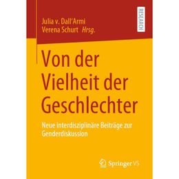 Springer Fachmedien Wiesbaden Von der Vielheit der Geschlechter, Kartoniert (TB)