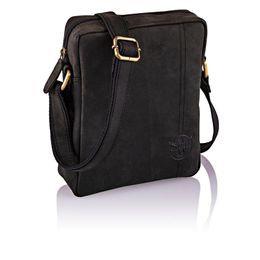 Chiemsee Shoulderbag Leder Herren (Farbe: schwarz)