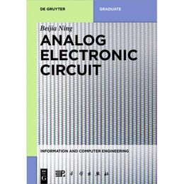 De Gruyter Analog Electronic Circuit, Kartoniert (TB)