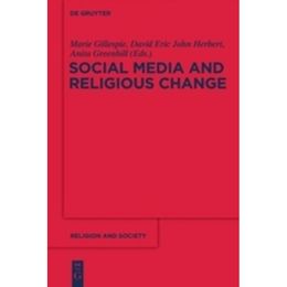 De Gruyter Social Media and Religious Change, Kartoniert (TB)