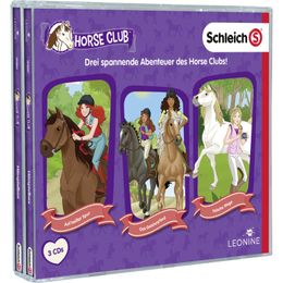 Schleich - Horse Club Hörspielbox.Box.2,3 Audio-CD - Various (Hörbuch)
