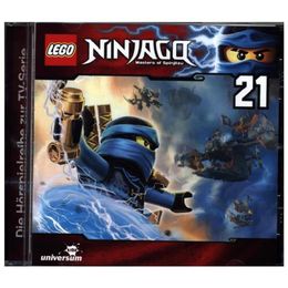 LEGO Ninjago.Tl.21,1 Audio-CD - LEGO Ninjago-Masters of Spinjitzu, Lego Ninjago-Masters Of Spinjitzu (Hörbuch)