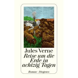 Reise um die Erde in achtzig Tagen - Jules Verne, Taschenbuch
