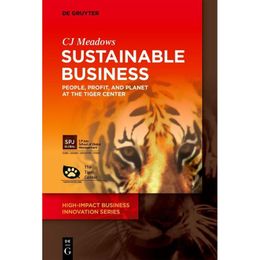 De Gruyter Sustainable Business - CJ Meadows, Kartoniert (TB)