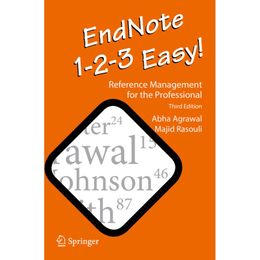 Springer International Publishing EndNote 1-2-3 Easy! - Abha Agrawal, Majid Rasouli, Kartoniert (TB)
