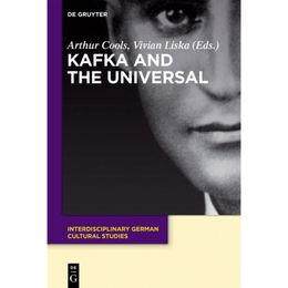 De Gruyter Kafka and the Universal, Kartoniert (TB)