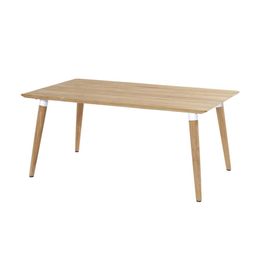 Hartman Sophie Studio Diningtisch Teak Rechteckig 170 - 240x100 cm Royal White Teak/Teak