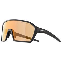 Alpina - Ram Q-Lite Vario Mirror Cat. 1-3 - Fahrradbrille beige