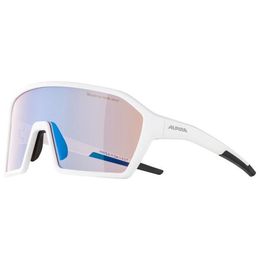 Alpina - Ram Q-Lite Vario Mirror Cat. 1-3 - Fahrradbrille weiß