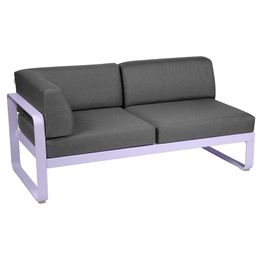 Fermob Bellevie 2 Sitzer Lounge Modul Links Aluminium