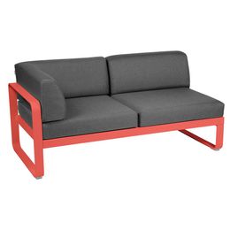 Fermob Bellevie 2 Sitzer Lounge Modul Links Aluminium