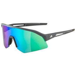 Alpina - Sonic HR Q-Lite Mirror Cat. 2 - Fahrradbrille türkis