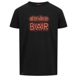 Derbe - S/S Derbe Bar - T-Shirt Gr S schwarz