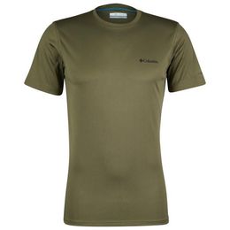Columbia - Zero Rules Short Sleeve Shirt - T-Shirt Gr S - Regular 27'' oliv