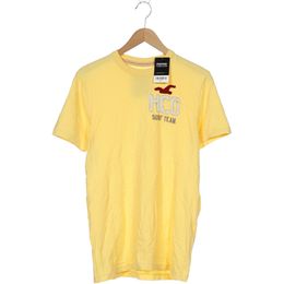 Hollister Herren T-Shirt, gelb, Gr. 52