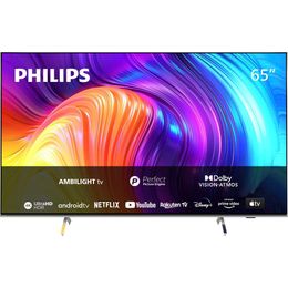 G (A bis G) Philips LED-Fernseher "65PUS8507/12" Fernseher silberfarben LED Fernseher Bestseller