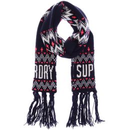 Superdry Damen Schal, schwarz, Gr.