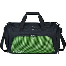 neoxx Sporttasche Move, All about Neon, teilweise aus recyceltem Material, grün