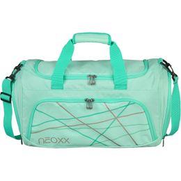 neoxx Sporttasche Move, Mint To Be, teilweise aus recyceltem Material, blau