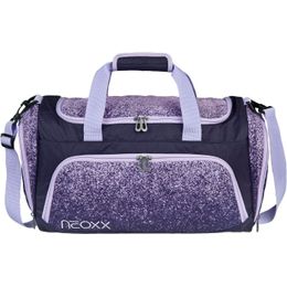 neoxx Sporttasche Move, Glitterally perfect, teilweise aus recyceltem Material, lila